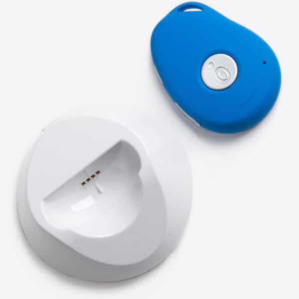 Black SureSafeGO 'Anywhere' Alarm with Wristband, Belt Clip and Lanyard ...